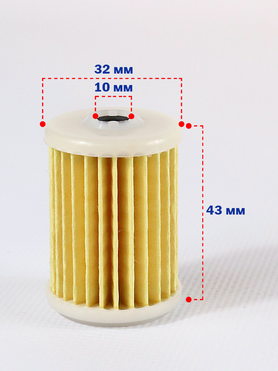 Фильтр ГБО EMER PALLADIO с кольцами, ремкомплект газового клапана (2 штуки)