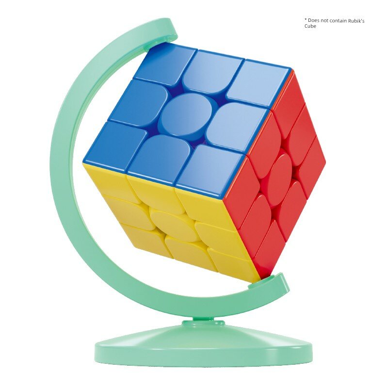 Земной шар-подставка для головоломки 3x3x3, зеленая, подходит для куба 5.55-5.6 см, стенд для образовательной игрушки