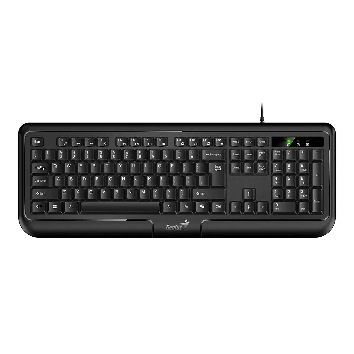 Клавиатура Genius KB-118 II, BLACK, USB (31310051402)