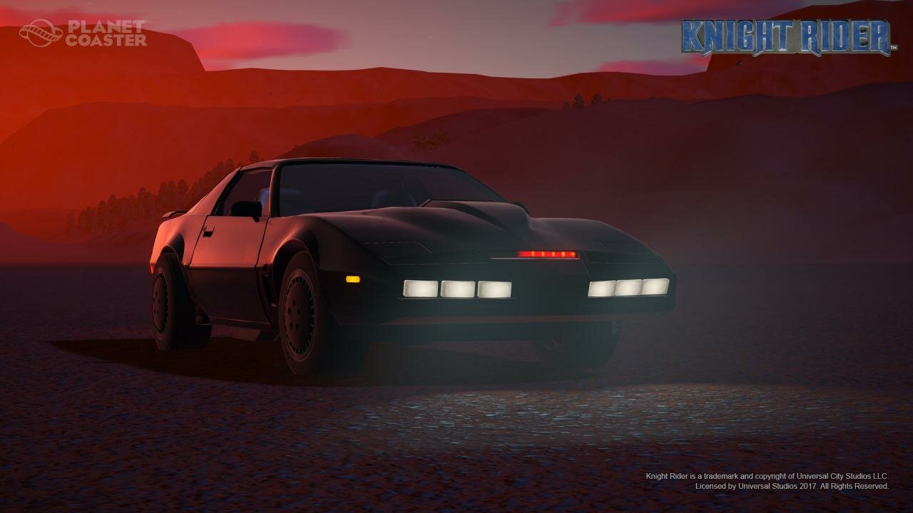 Planet Coaster - Knight Rider K.I.T.T. Construction Kit DLC PC Steam Ключ