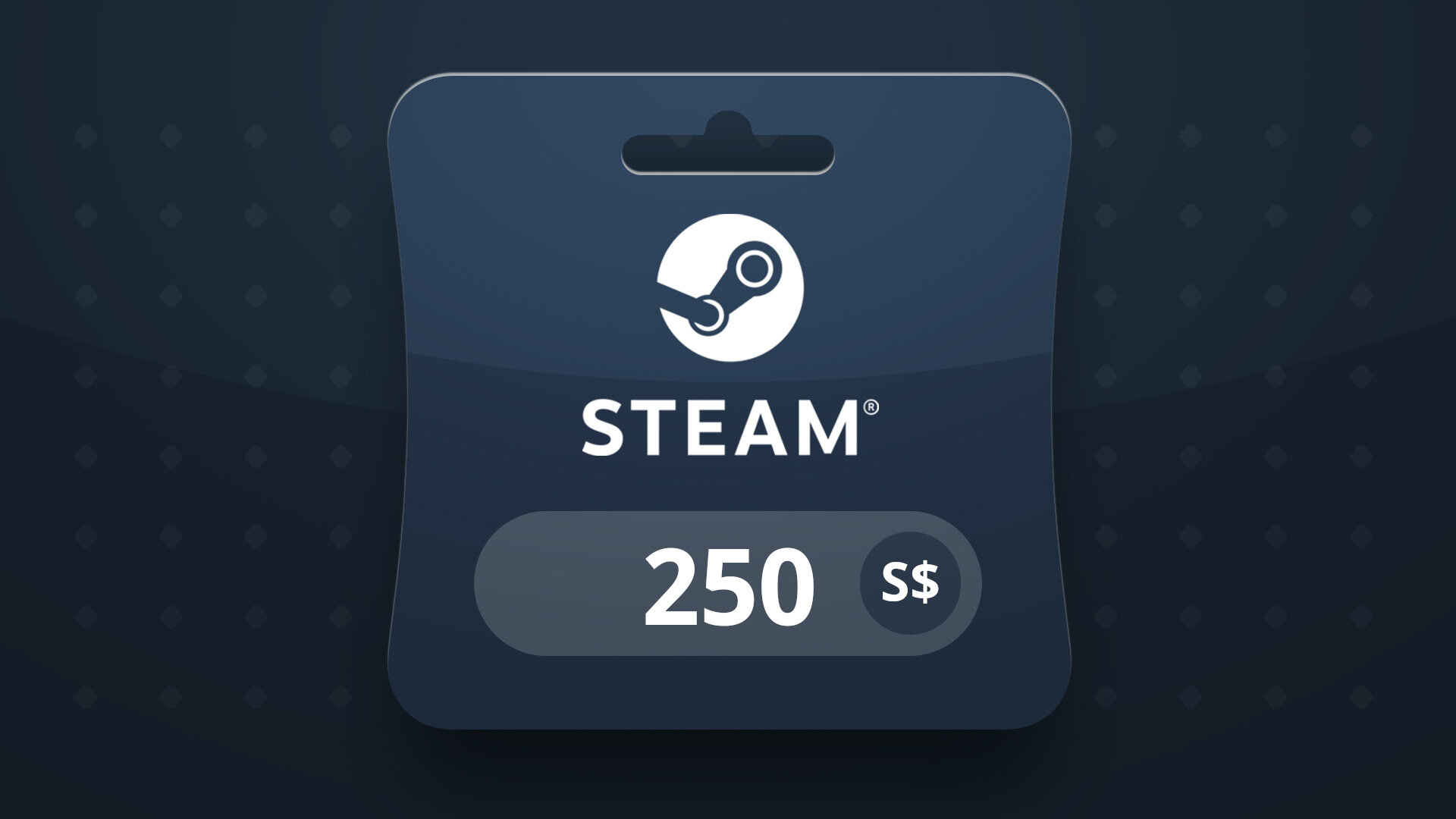 Steam Wallet SGD 250 Подарочная карта • регион Весь мир • цифровой ключ