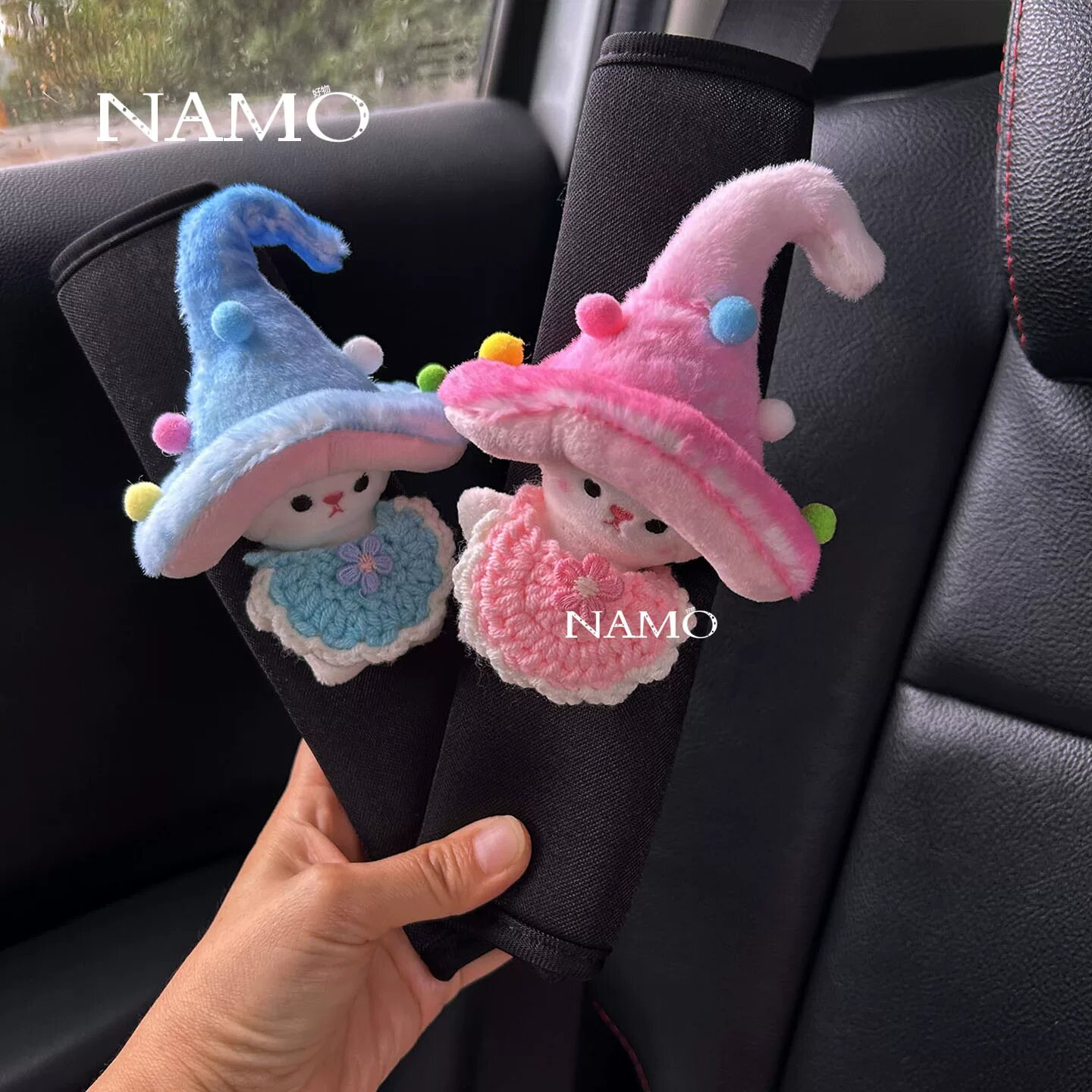 Мягкий улучшенный вручную сшитый защитный чехол для ремня безопасности, предотвращает перекручивание, подходит для всех