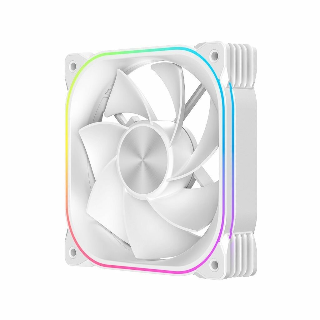 Вентилятор для корпуса XASTRA FG120W ARGB reverse single pack 120x120x25мм (ARGB, PWM, white)