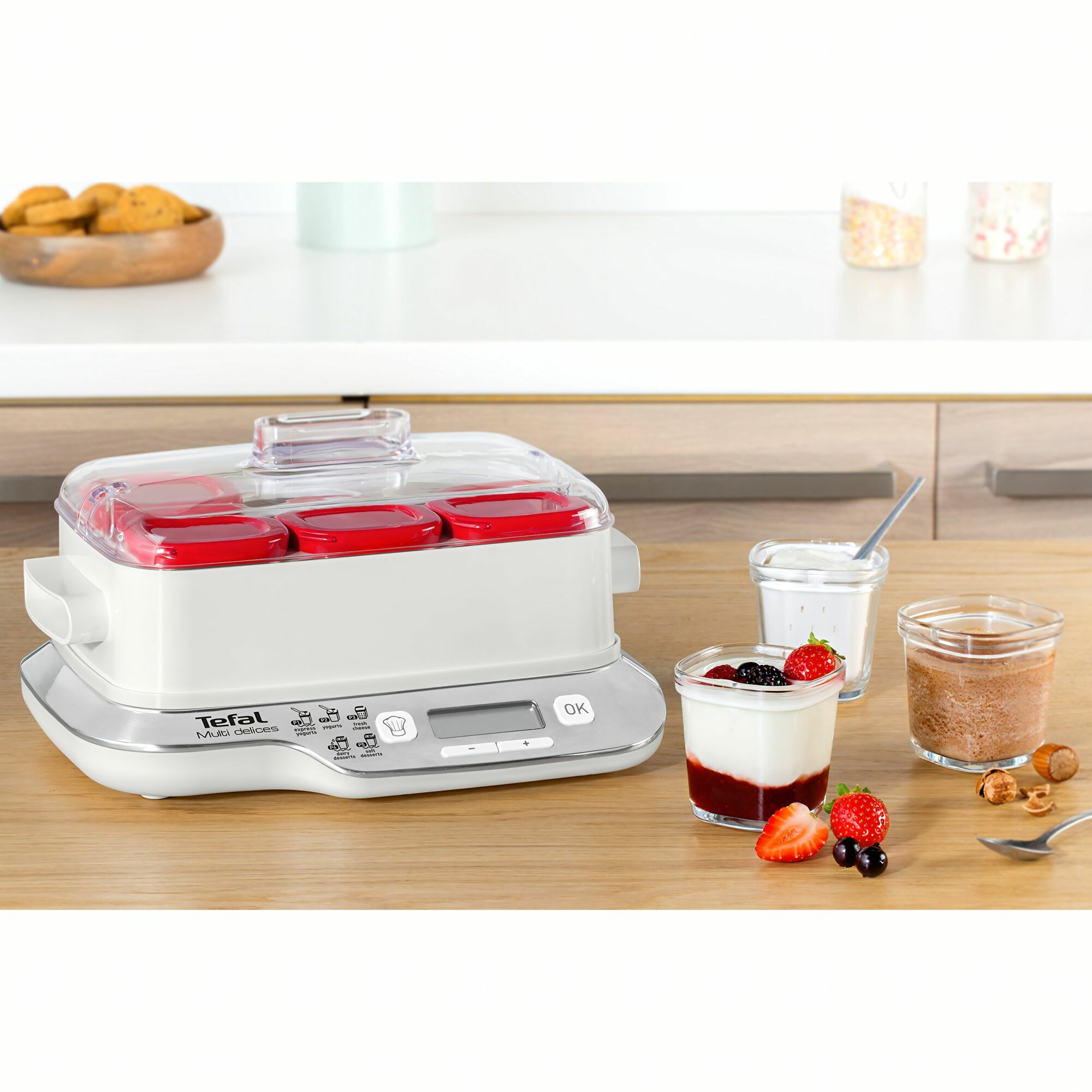 Автоматическая йогуртница Tefal Multi Delices Express YG660132 Уцененный товар