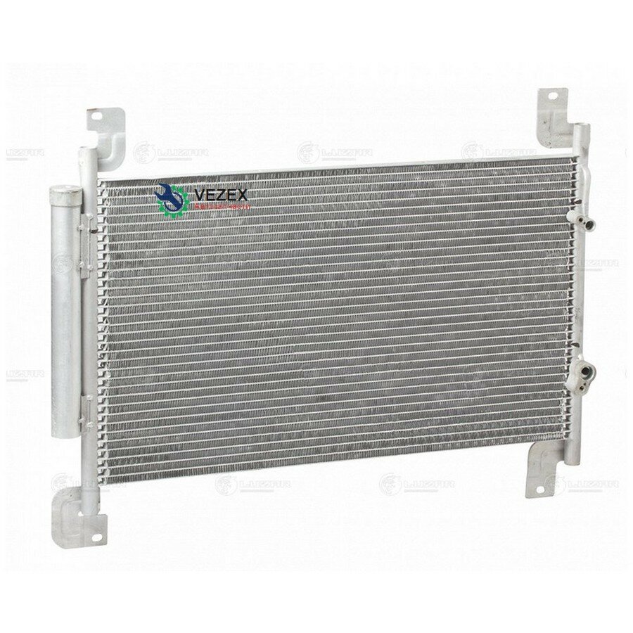 LUZAR LRAC03631 Конденсер УАЗ А/С Sanden LRAc03631