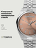 Наручные часы TIMEX, серебряный