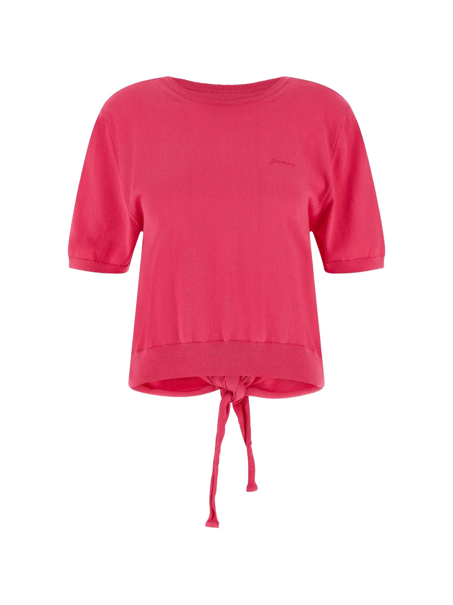 Футболка Embroidered-logo back-ribbon T-shirt