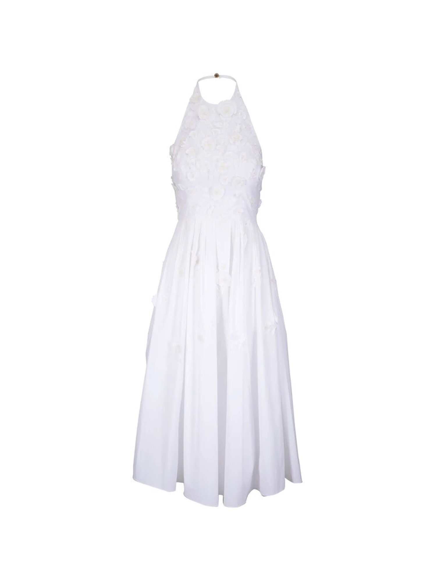 Платье Halter floral midi dress