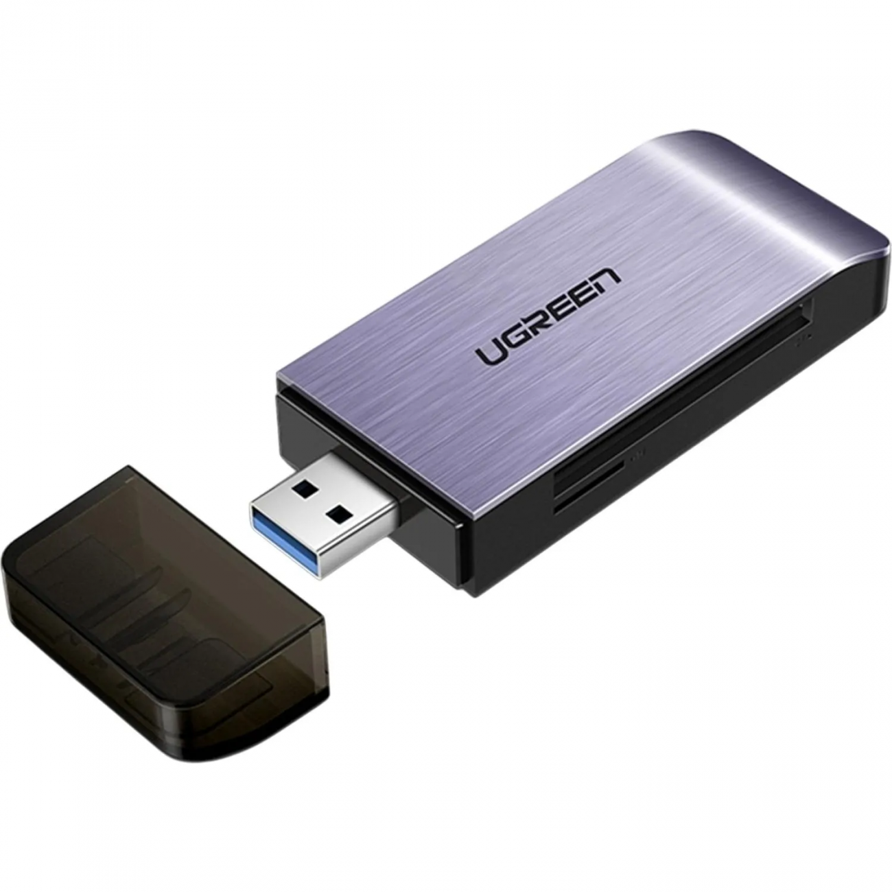 Картридер UGREEN CM180 (50541)мультифункц. USB-A 3.0 to TF/SD/CF/MS сер. косм 2421330 50541_