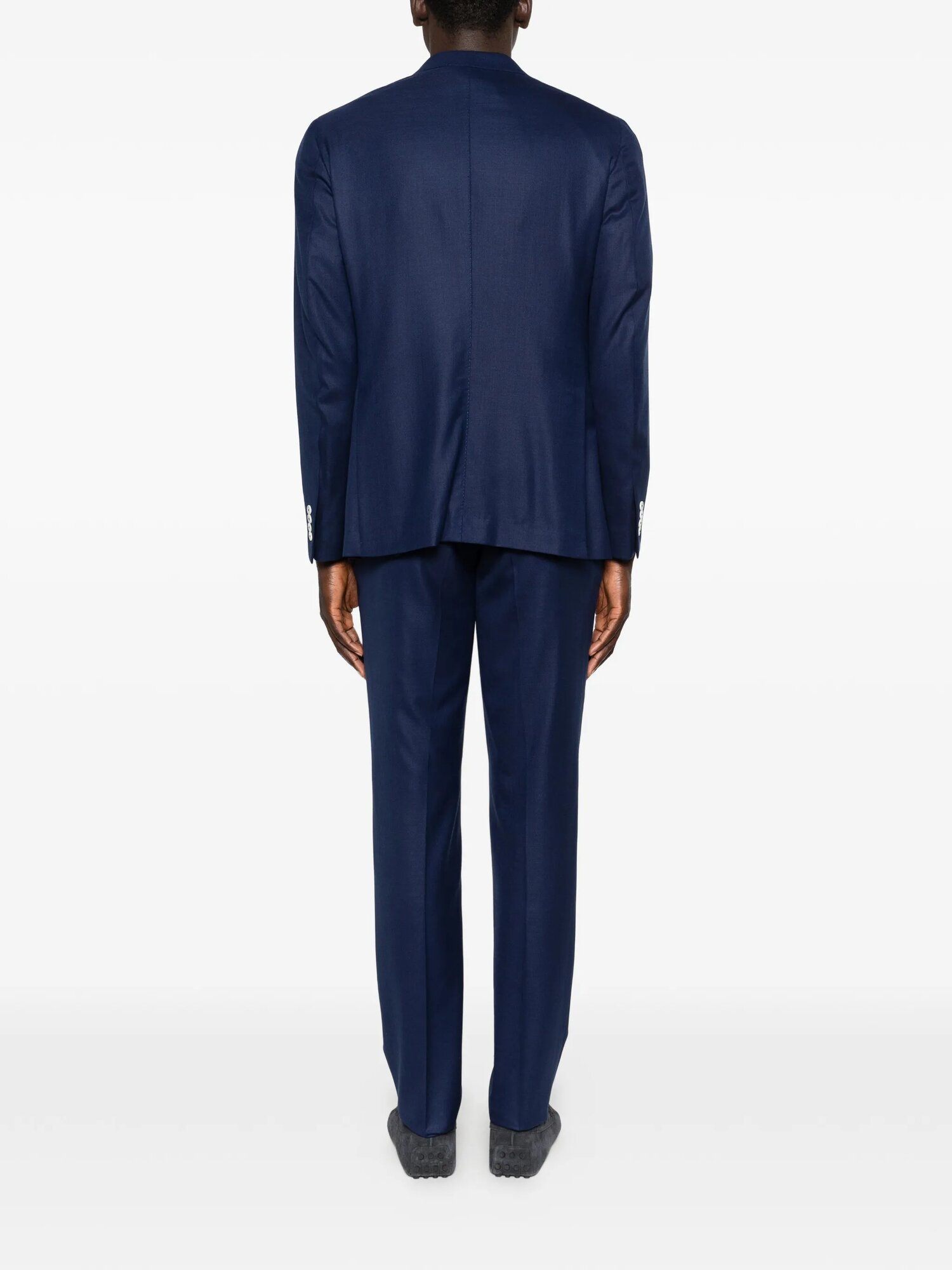 Комбинезон ISAIA Notched-lapels suit, размер 54, blue — фото 1