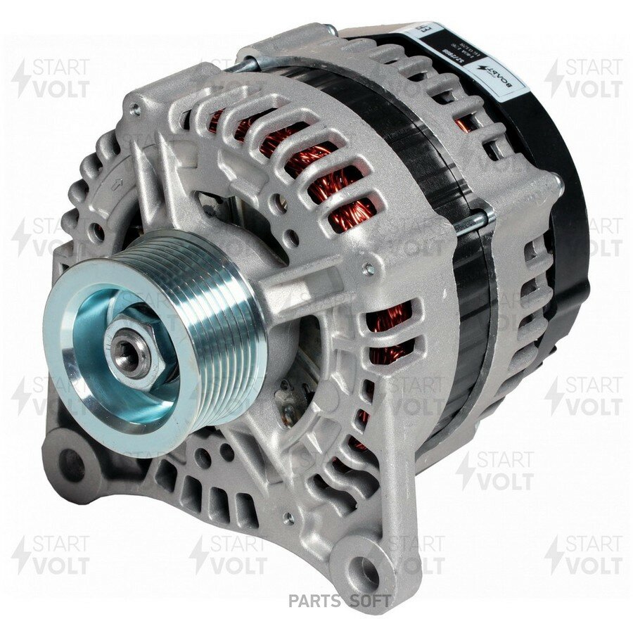 STARTVOLT LG0328 Генератор газ-3302 дв. CUMMINS ISF 2.8 14в 120а (контакты-болты) стартв
