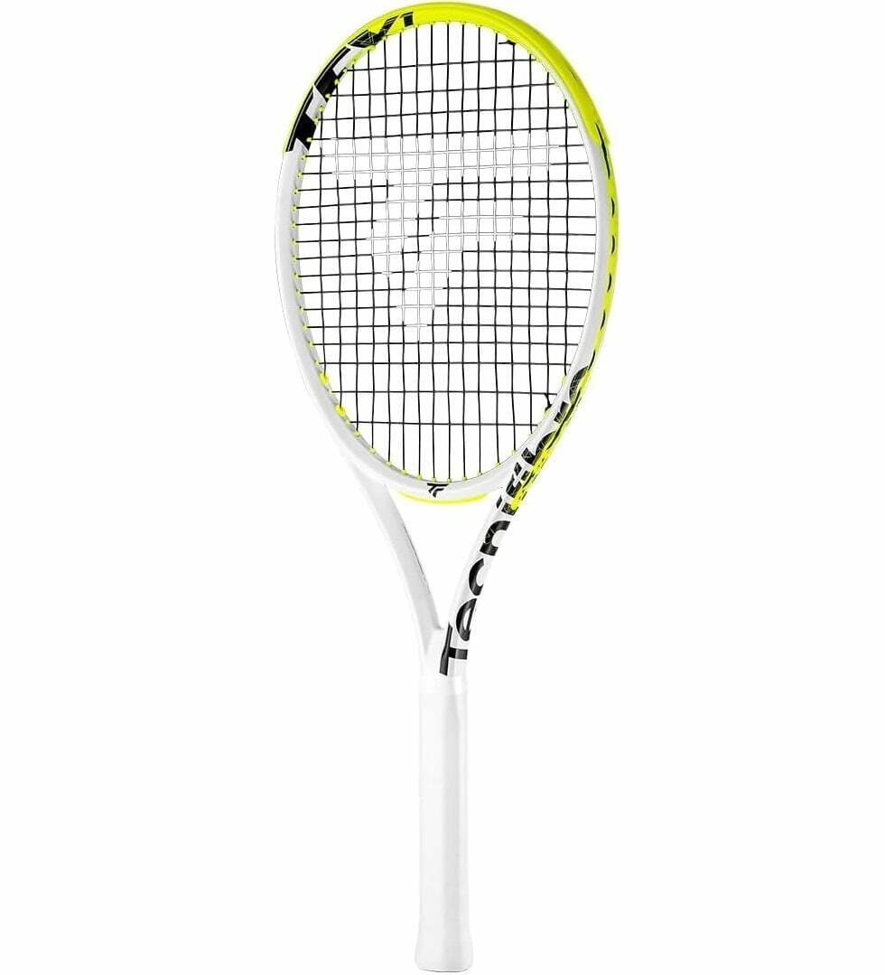DECATHLON ракетка для большого тенниса Tecnifibre TF-X1 305 V2, флуоресцентный желтый, белый, желтый, размер ручки 2