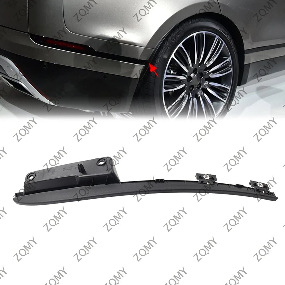 Дефлектор бампера Range Rover Velar 2017+ (Черный, правый)