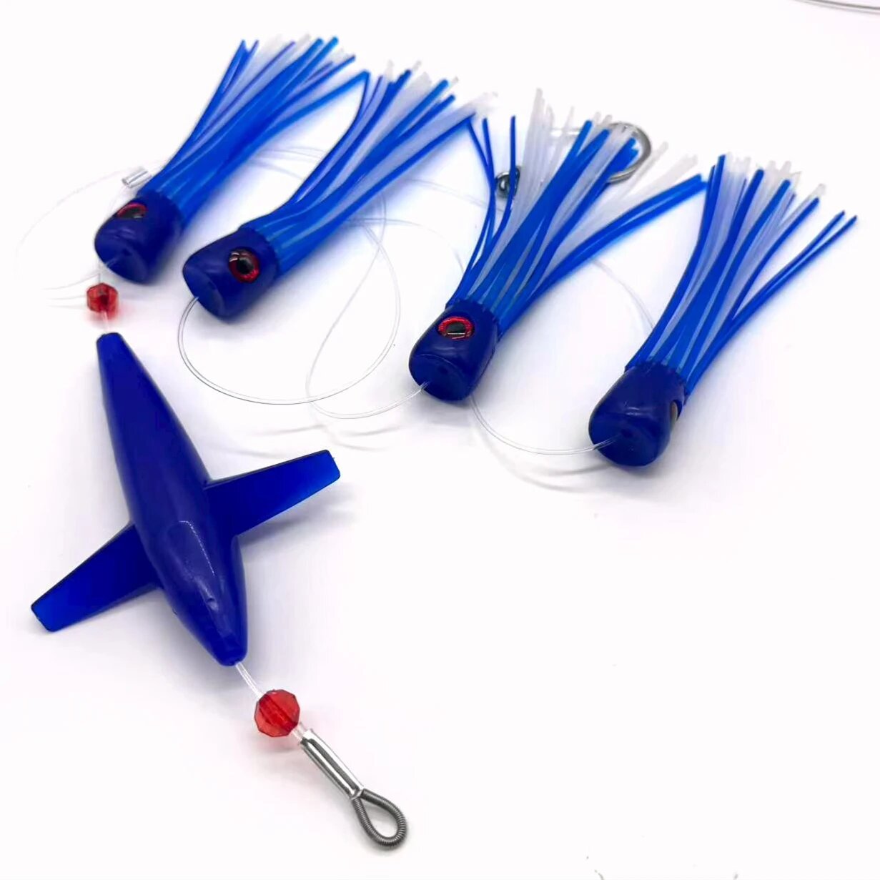 FLY SPEAR 6 дюймов, 7,5 унции для морской рыбалки Синий