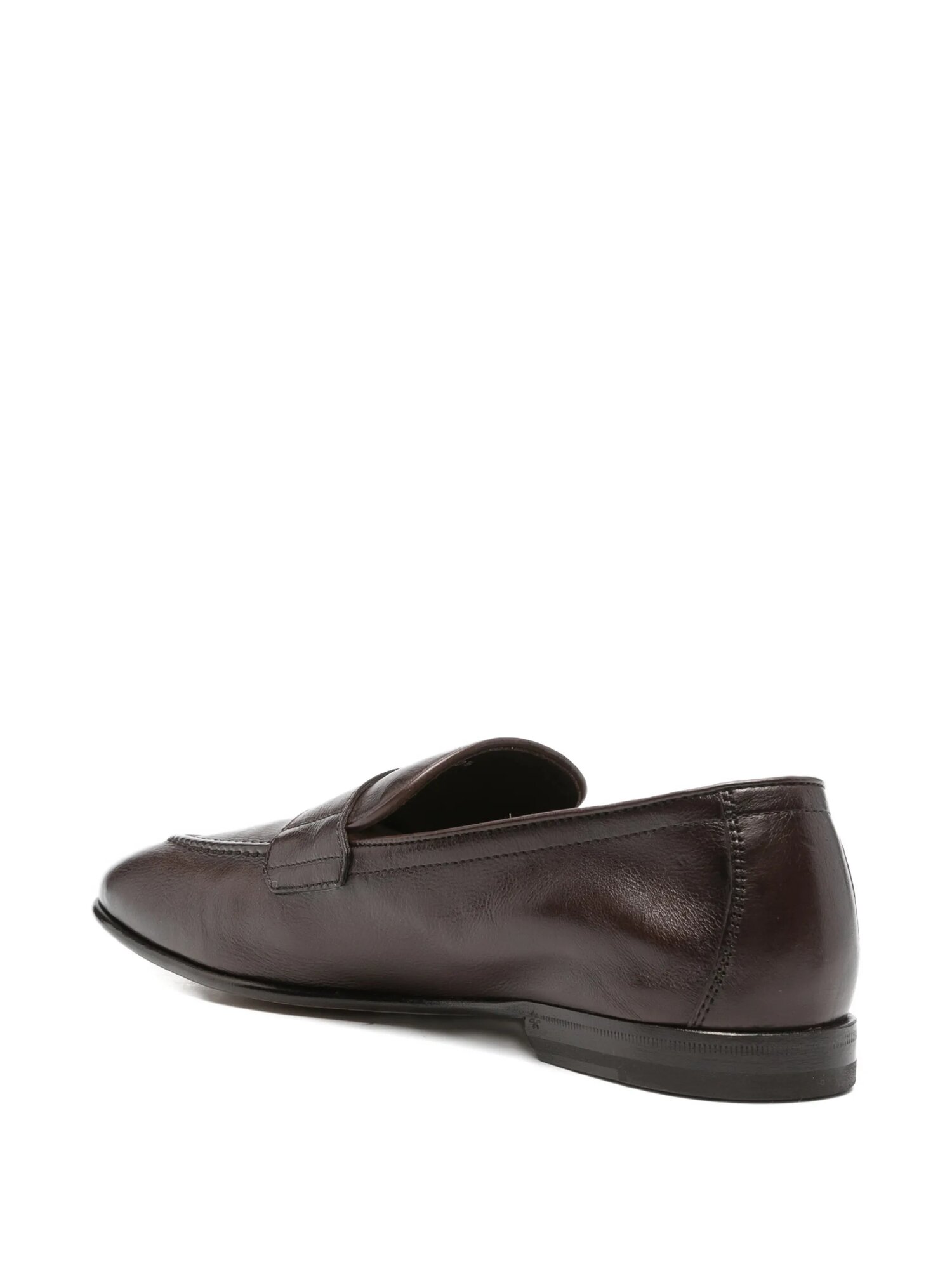 Лоферы HENDERSON BARACCO Leather loafers, размер 43, brown — фото 1