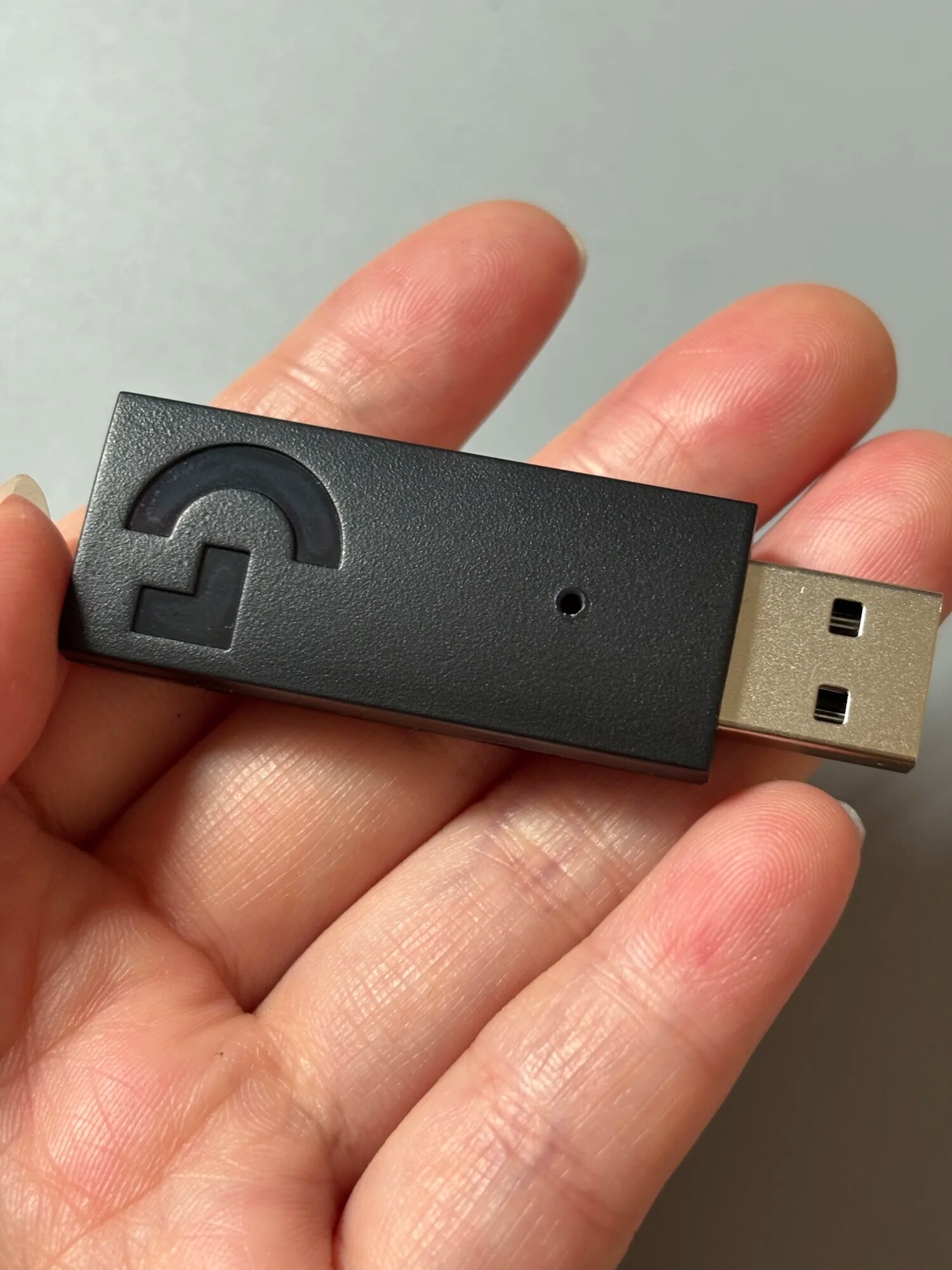 USB-адаптер приемника сигнала и мыши для беспроводной игровой гарнитуры Logitech G533