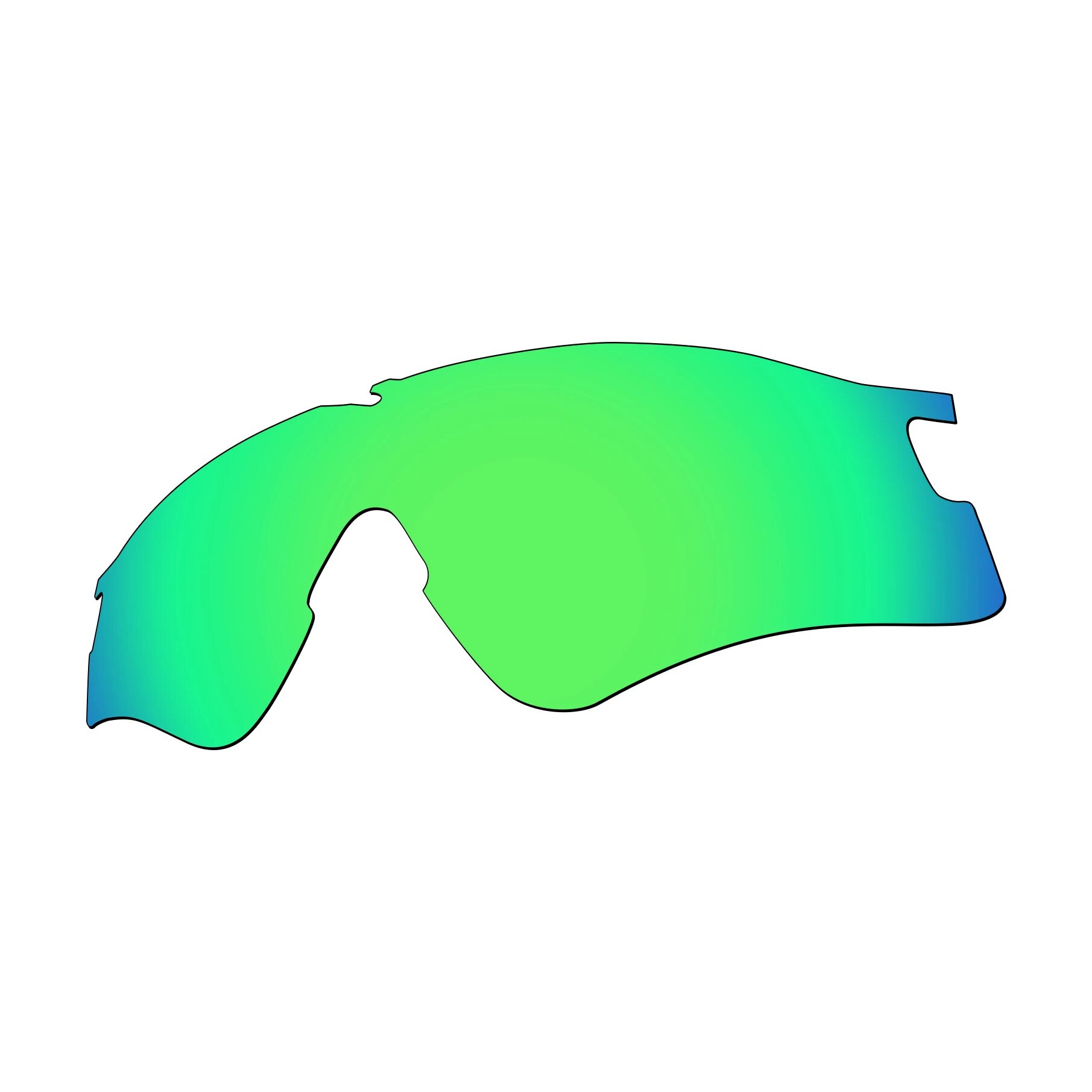 Линзы Oakley Si Ballistic M Frame Alpha, Green Polycarbonate