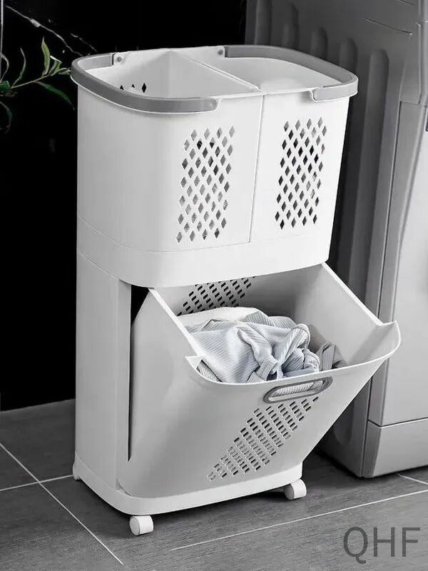 Корзина для белья, 61 л, 1 шт