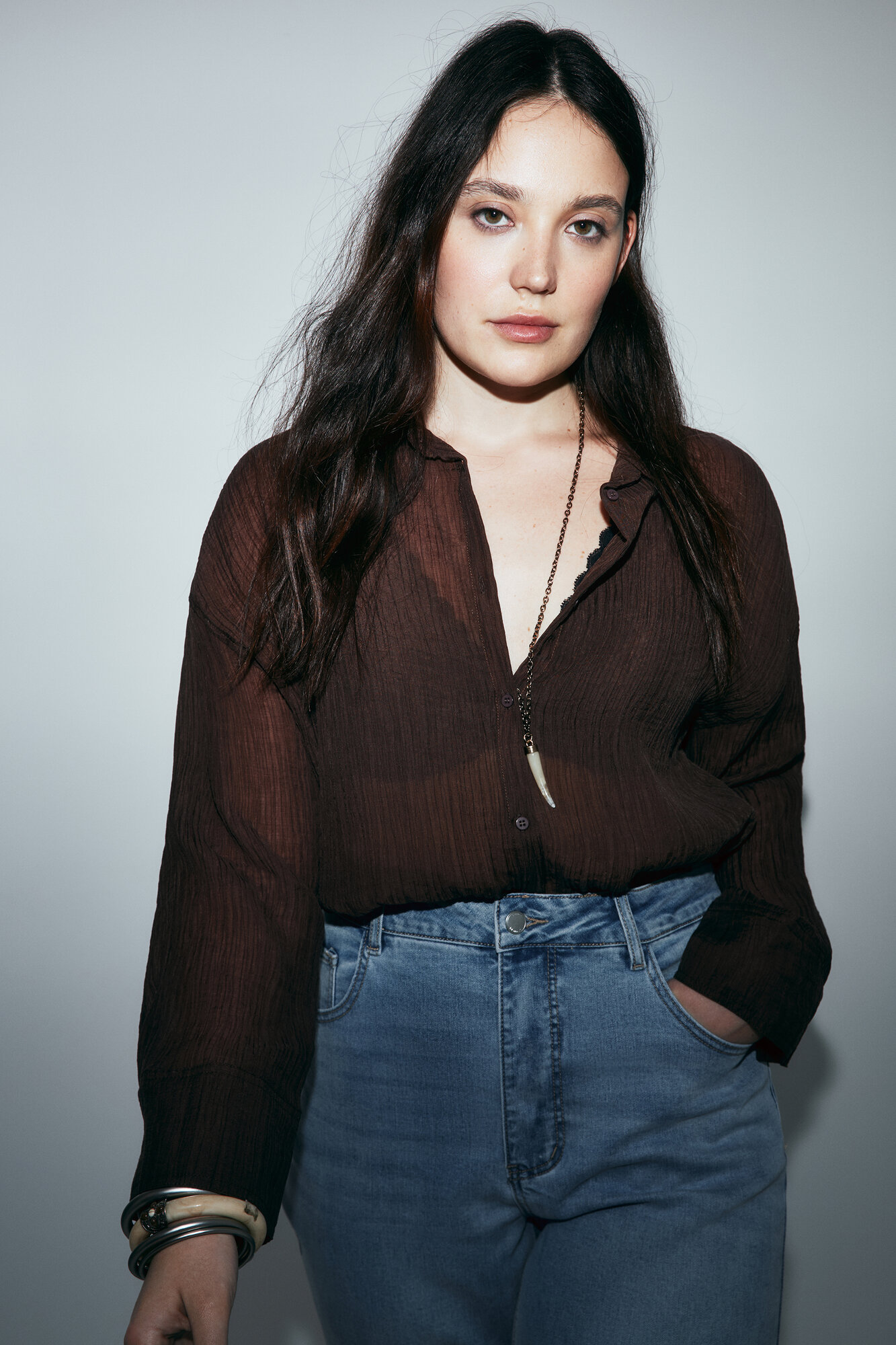 Рубашка plus size