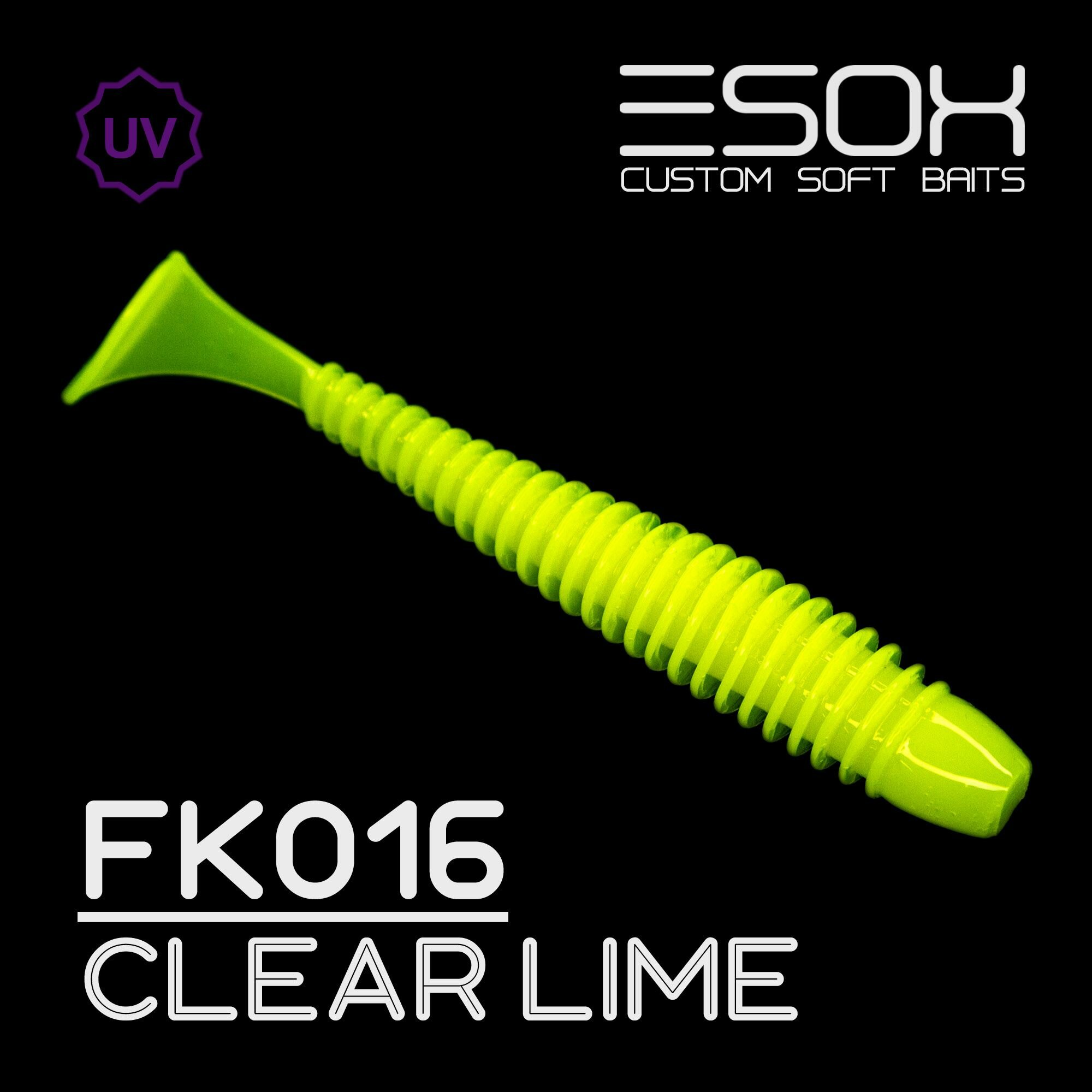 Мягкая приманка для рыбалки ESOX Swinky 4.5" (115мм) 4 шт.