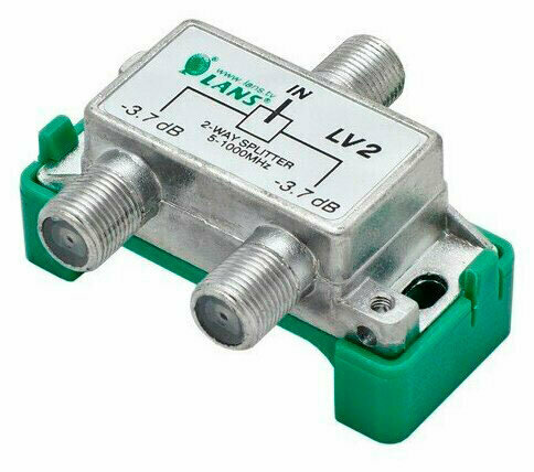 Делитель на 2 ТВ LANS LV2