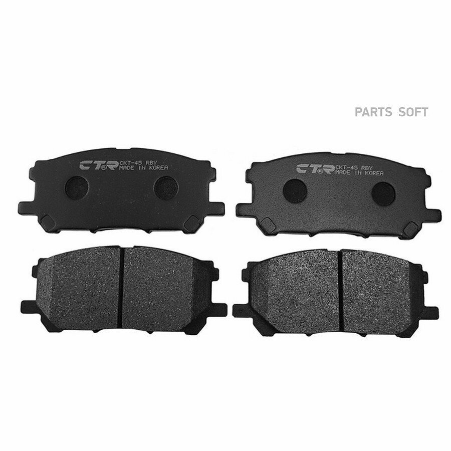 Колодки тормозные Lexus RX 03-08; Toyota Harrier 03-12 передние \ CTR GK1059 (CKT-45) CTR GK1059 | цена за 1 шт