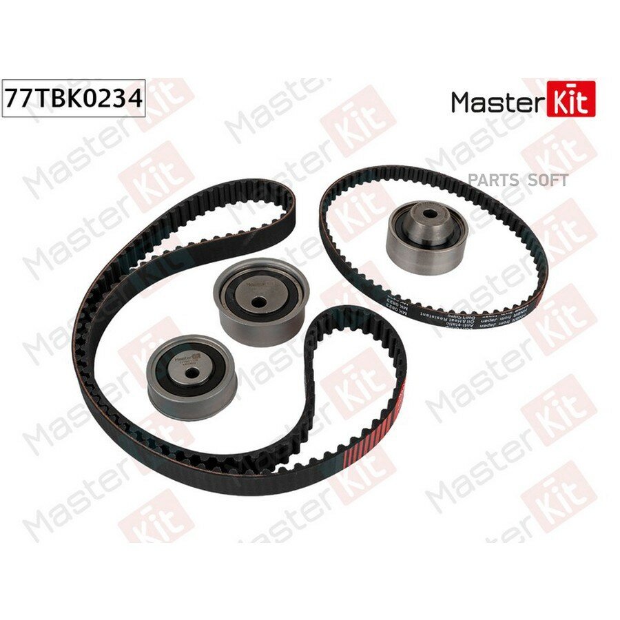 77TBK0234 MASTERKIT Компл. ремня ГРМ Outlander I(CU_W), Galant(DJ_, ED_, EF_) 01- MASTERKIT 77TBK0234 | цена за 1 шт