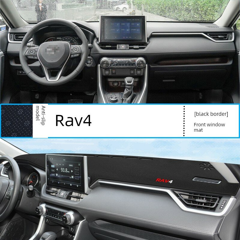 Подходит для Toyota RAV4: светонепроницаемый коврик на приборную панель, специальный солнцезащитный коврик для салона
