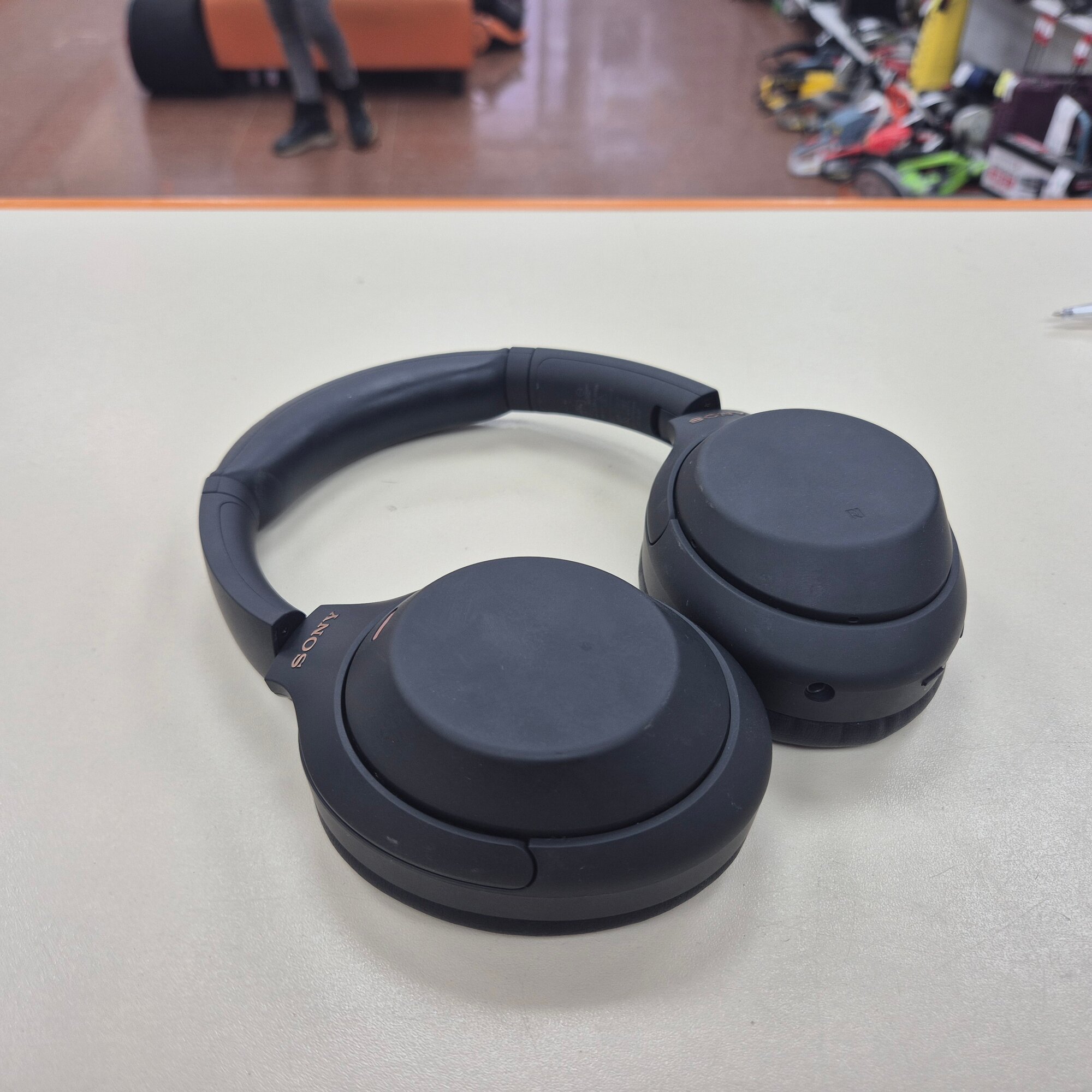 Беспроводные наушники Sony WH-1000XM4 накладные Global, (Blue) синий