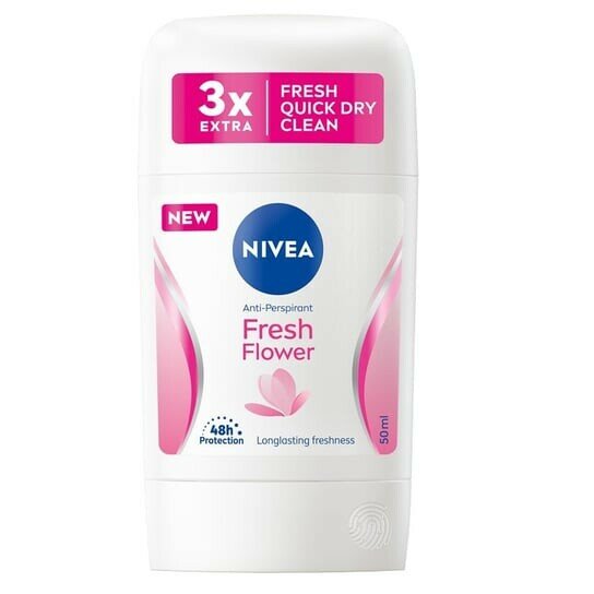 Дезодорант женский Nivea Fresh flower 50 мл, стик-антиперспирант