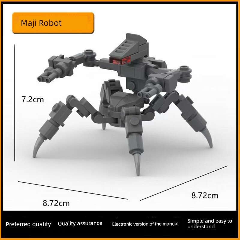 Конструктор LEGO MOC Робот Марки с динамическими функциями движения