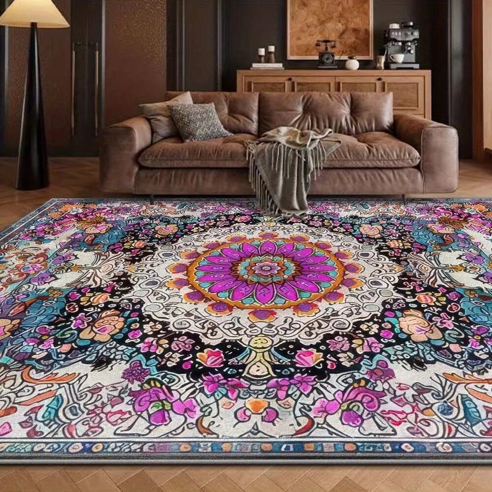 Ковер для гостиной 230x160 см, ковер с абстрактным рисунком из акрила