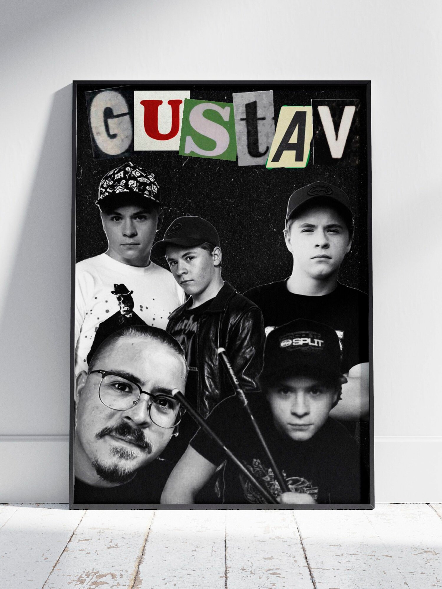 Плакат на стену для интерьера Токио Хотел (Густав Шефер - Gustav Schafer 1) - Постер по музыке и артисту формата A4 (21x30 см)