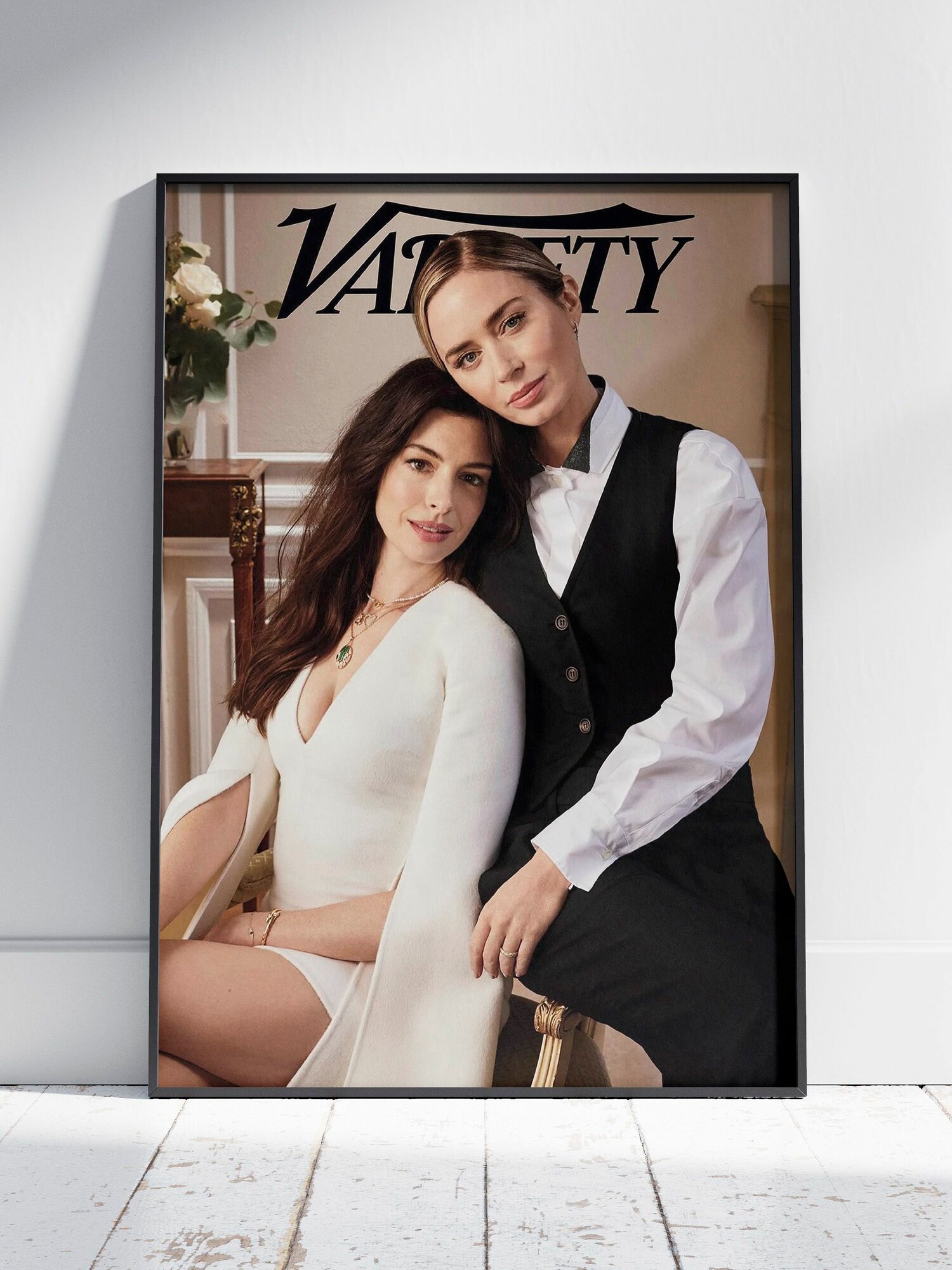 Плакат на стену для интерьера Эмили Блант (Emily Blunt 12) - Постер по актеру фильма, кино, сериала формата A4 (21x30 см)