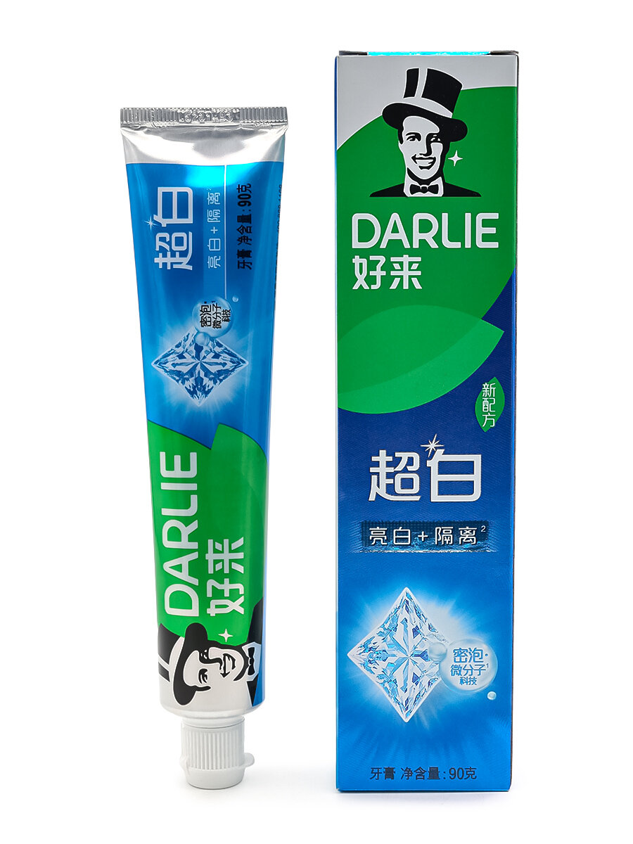 Darlie Зубная паста ультраотбеливающая мятная Hao Lai Super White Toothpaste, 90 г