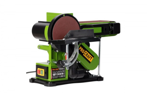Станок дисково-ленточный шлифовальный Procraft BDS380 380Вт, лента 100*914мм, диск 150мм