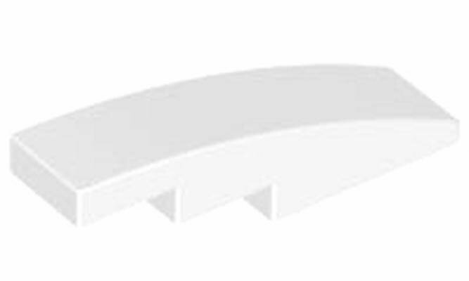 Деталь Lego 61678 Slope, Curved 4 x 1