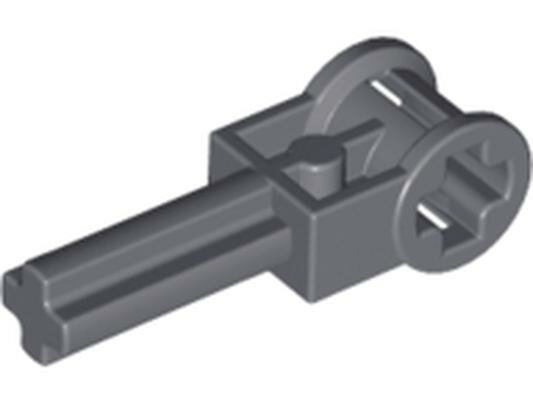 Деталь Lego 6553 Technic, Axle 2L with Reverser Handle Axle Connector