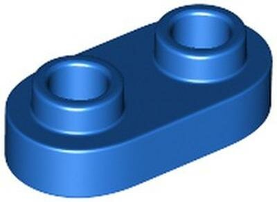 Деталь Lego 35480 Plate, Round 1 x 2 with Open Studs