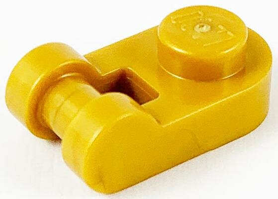 Деталь Lego 26047 Plate, Round 1 x 1 with Bar Handle