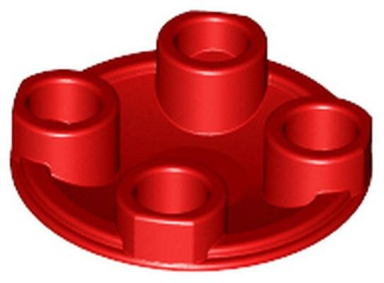 Деталь Lego 2654 Plate, Round 2 x 2 with Rounded Bottom (Boat Stud)