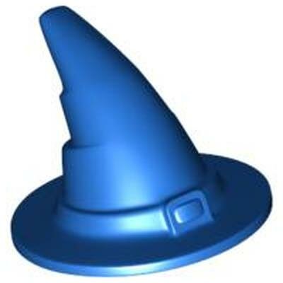 Деталь Lego 6131 Minifigure, Headgear Hat, Wizard / Witch