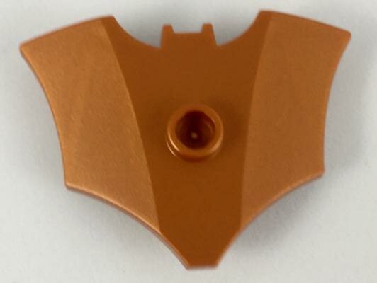 Деталь Lego 37720a Minifigure, Weapon Batarang, Shield Size with Stud on Front