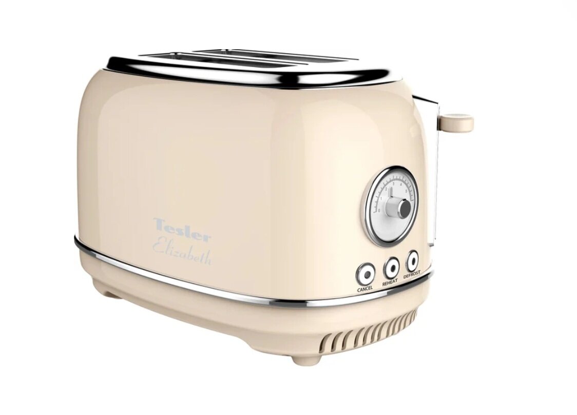 Тостер Tesler TT-245 бежевый