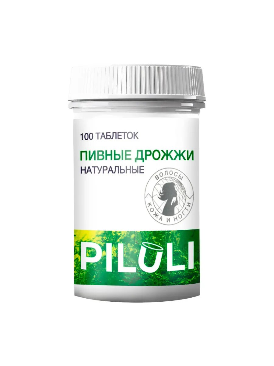 PILULI Пивные дрожжи натуральные Эко Мон таблетки массой 0,4