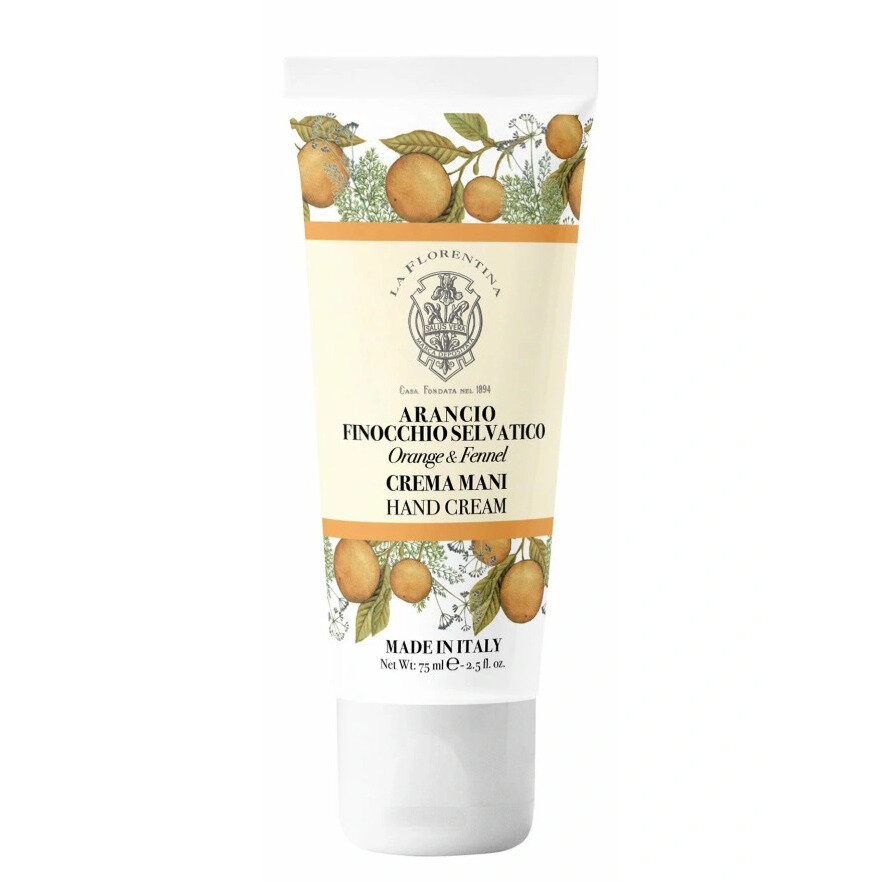 Крем для рук La Florentina Orange And Fennel 75 мл / Флорентина Оранж Энд Феннел / Апельсин и фенхель