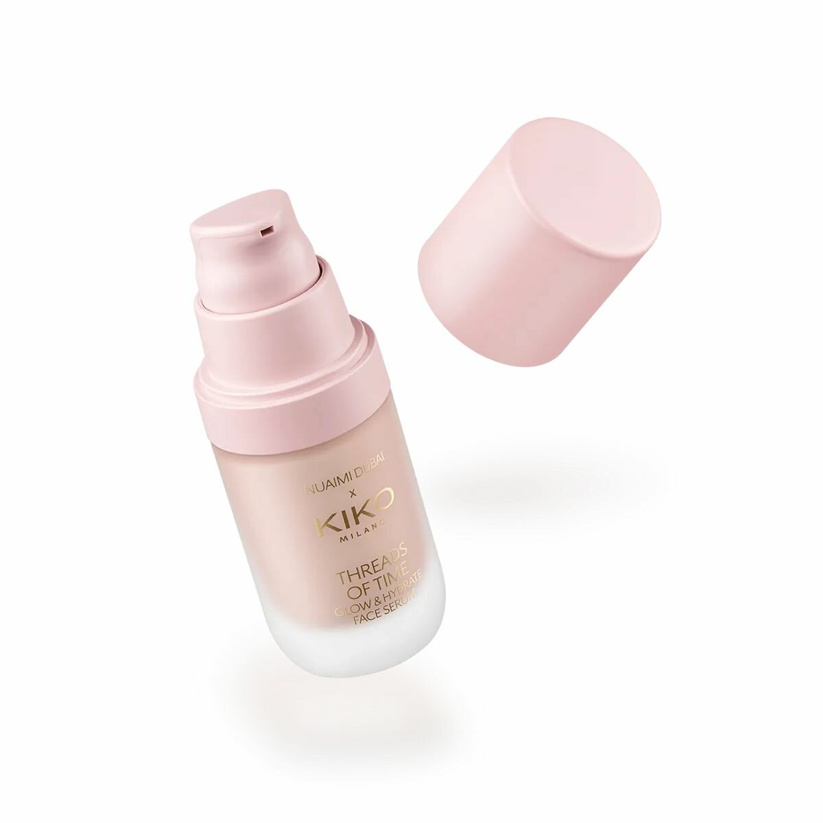 KIKO MILANO Осветляющая сыворотка и праймер для лица threads of time glow & hydrate face serum 20мл оттенок 02 Rosy Glow