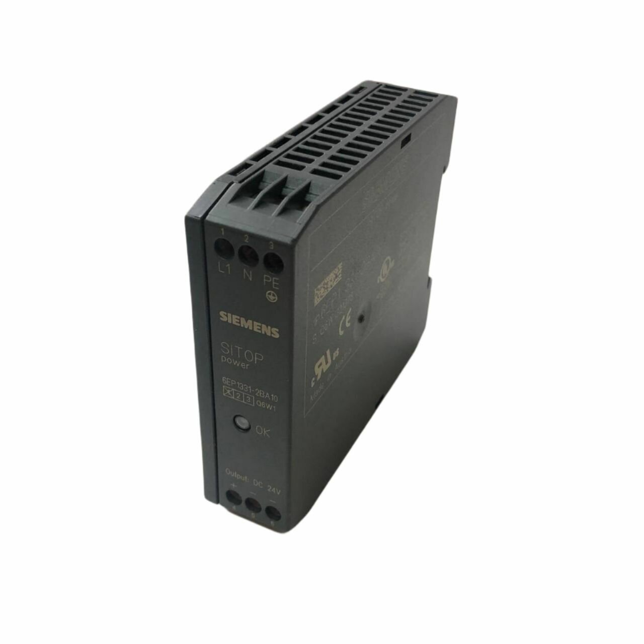 Блок питания Siemens 6EP1331-2BA10 AC 230V - 120 V; 50-60 Hz; 0.13 A - 0.22 A DC 24 V 0.5 A, модуль