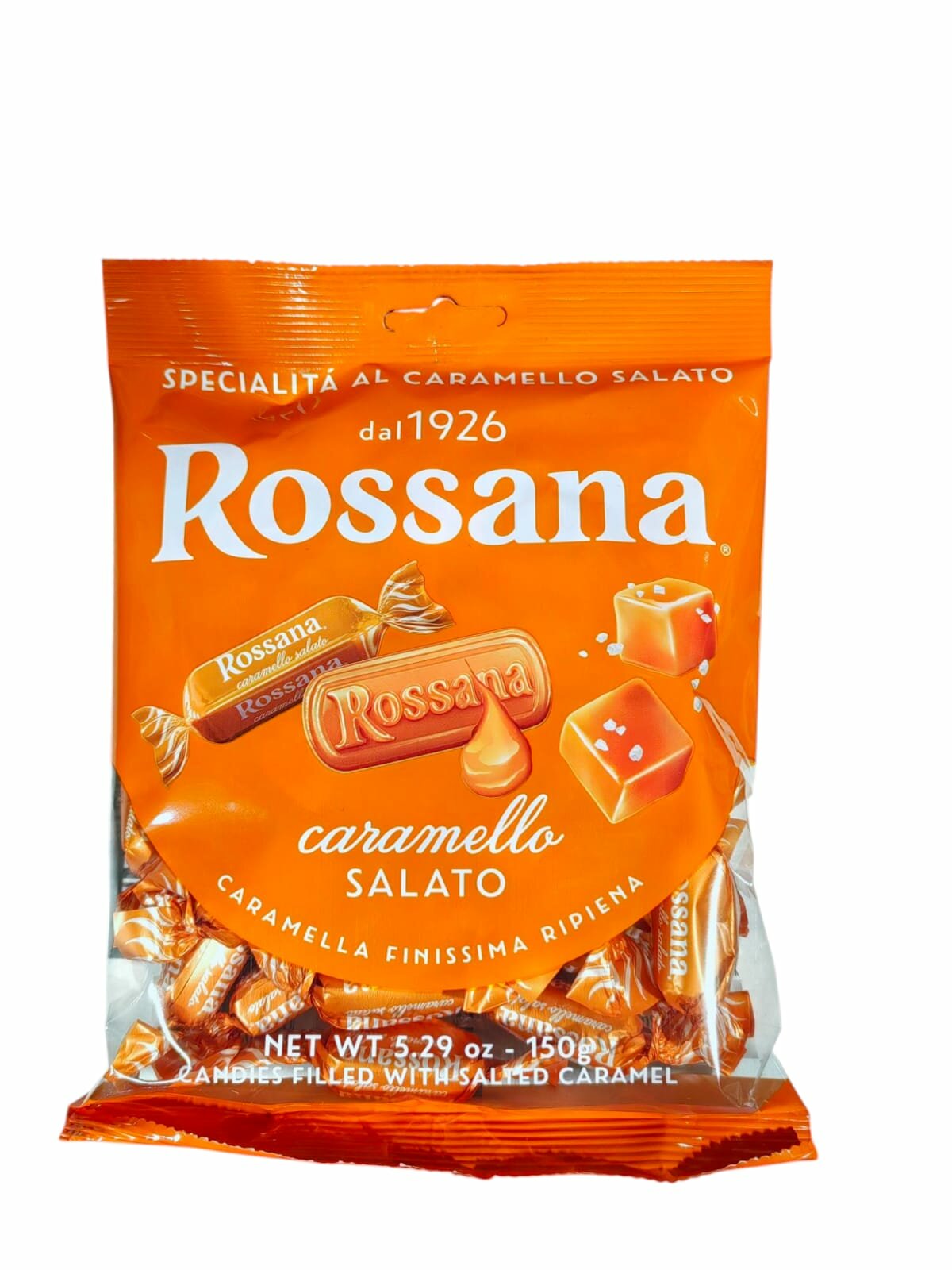 Конфеты соленая карамель Rossana без глютена 150 гр.