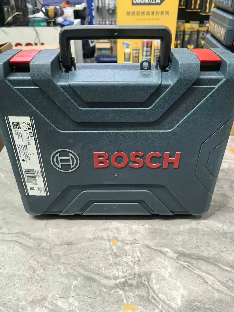 Оригинал Ящик для инструментов Bos.ch GSB185-LI для аккумуляторной дрели-шуруповёрта 18V, 35x29x10 см